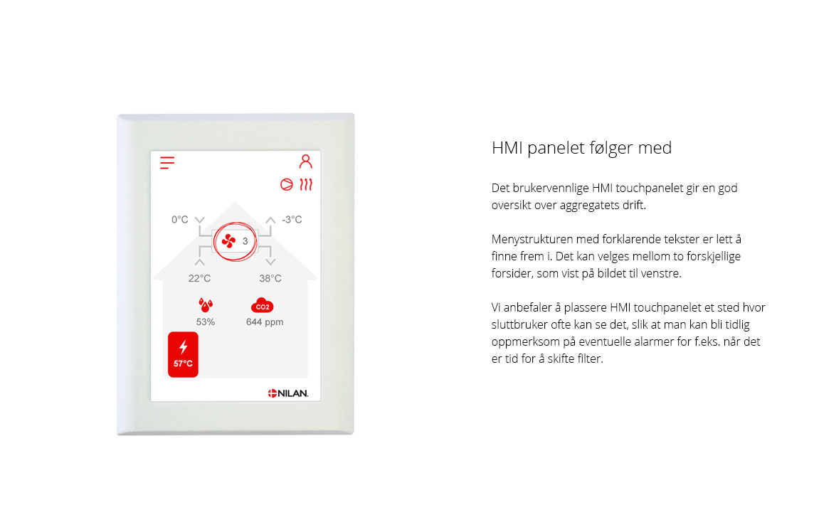 Compact P - flere funksjoner samlet i én kompakt installasjon